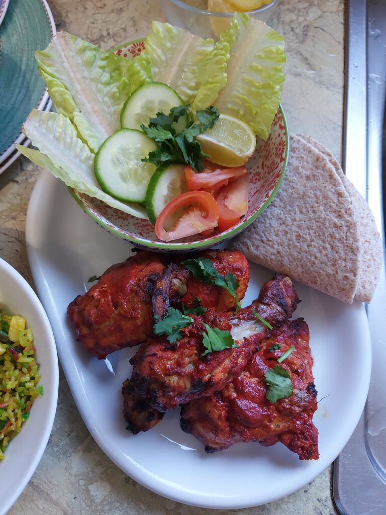 Tandoori Chicken Recipe Card - Indian Restaurant Recipes
